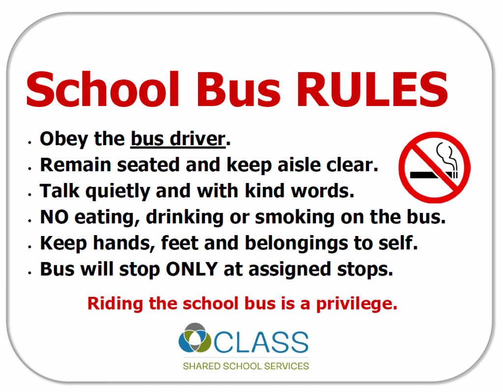 CLASS Shared School Services Chatham Kent School Bus Safety CLASS Shared School Services Chatham Kent School Bus Safety